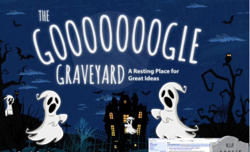 Google graveyard infographic by wordstream - Philipscom Associates