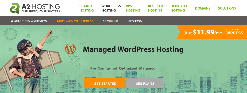 a2hosting banner image from A2 hosting - Philipscom Associates